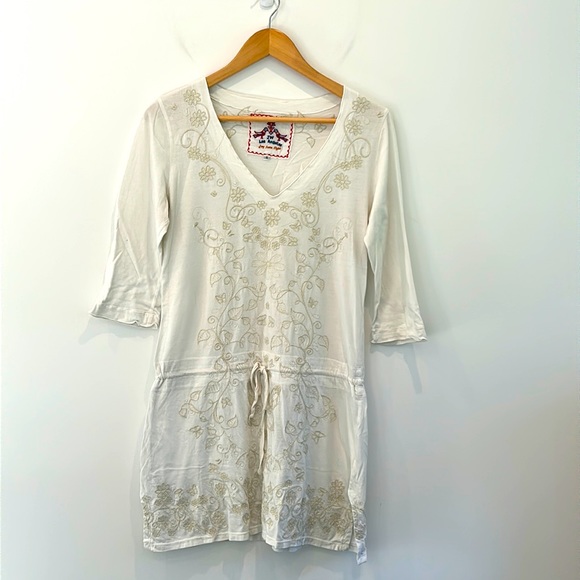 Johnny Was | Dresses | Johnny Was Cotton Embroidered Dress | Poshmark